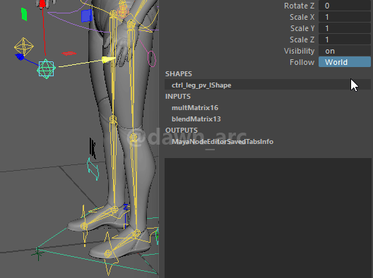 [Maya]Rigging 14 - Space Swapping